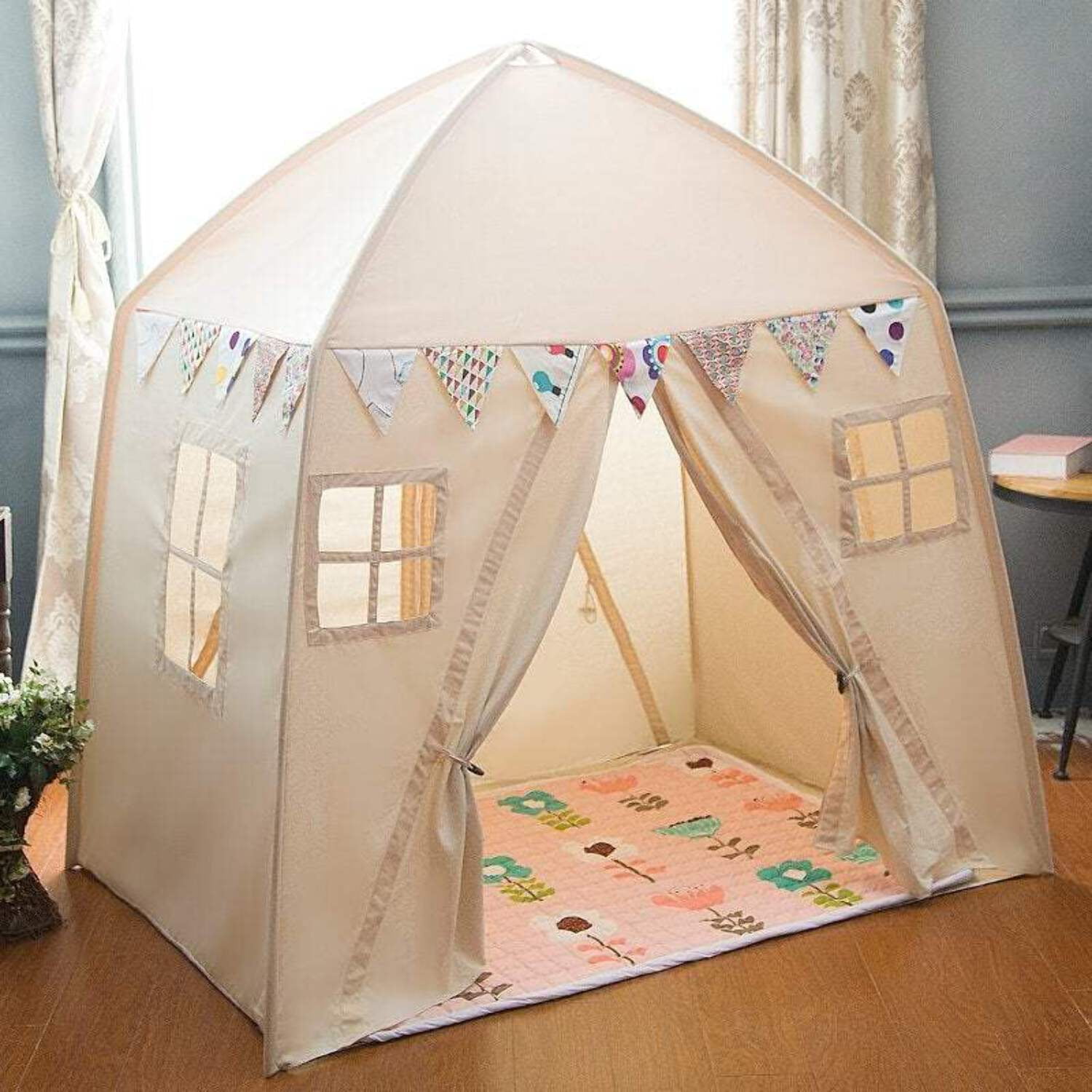 Children's Teepee Tent - Tipi House - Walmart.com
