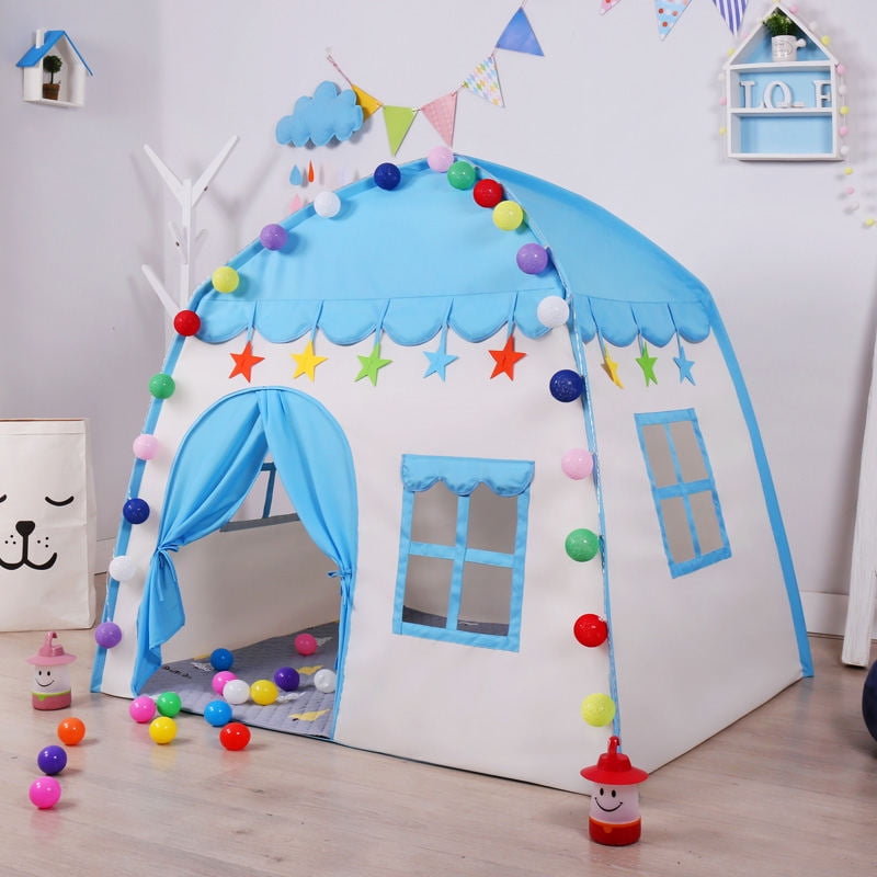 Children's Tent Indoor Outdoor Games Garden Tipi Princess Castle ...