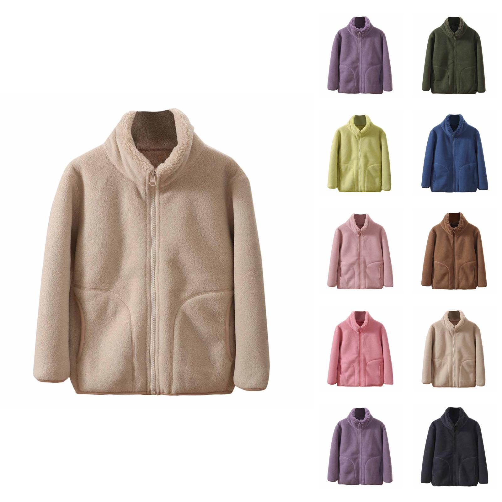 Children's Thickened Warm Windproof Parent-Child Style Stand Collar ...