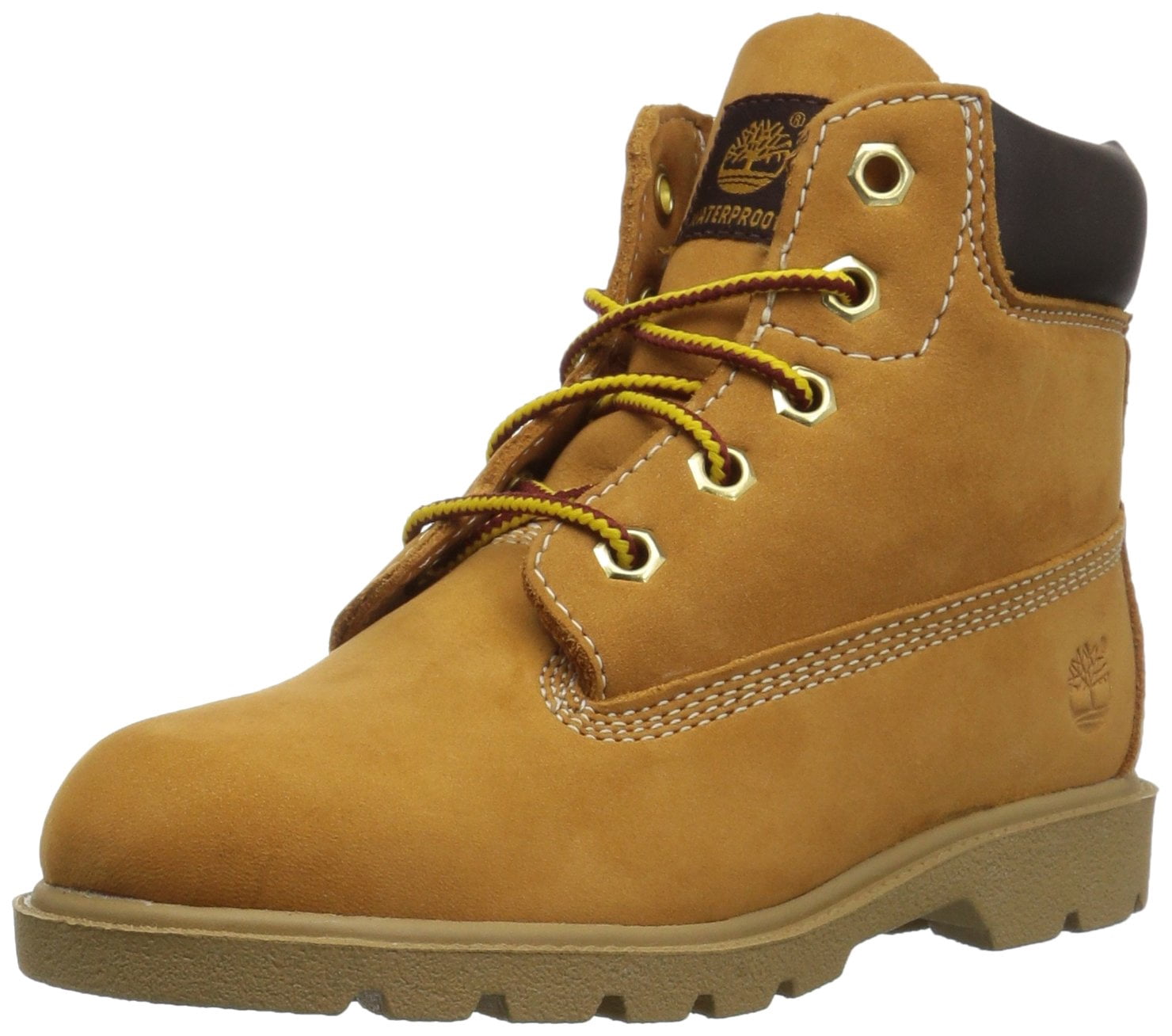 Kids' Timberland 6-Inch Classic Waterproof Boot Junior with Rubber ...