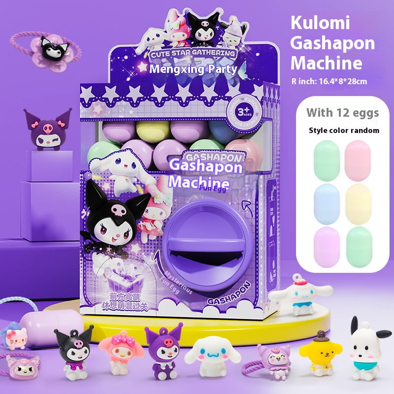 Children's Toys for Girls Cartoon Melody Egg Twisting Machine Mini Doll ...