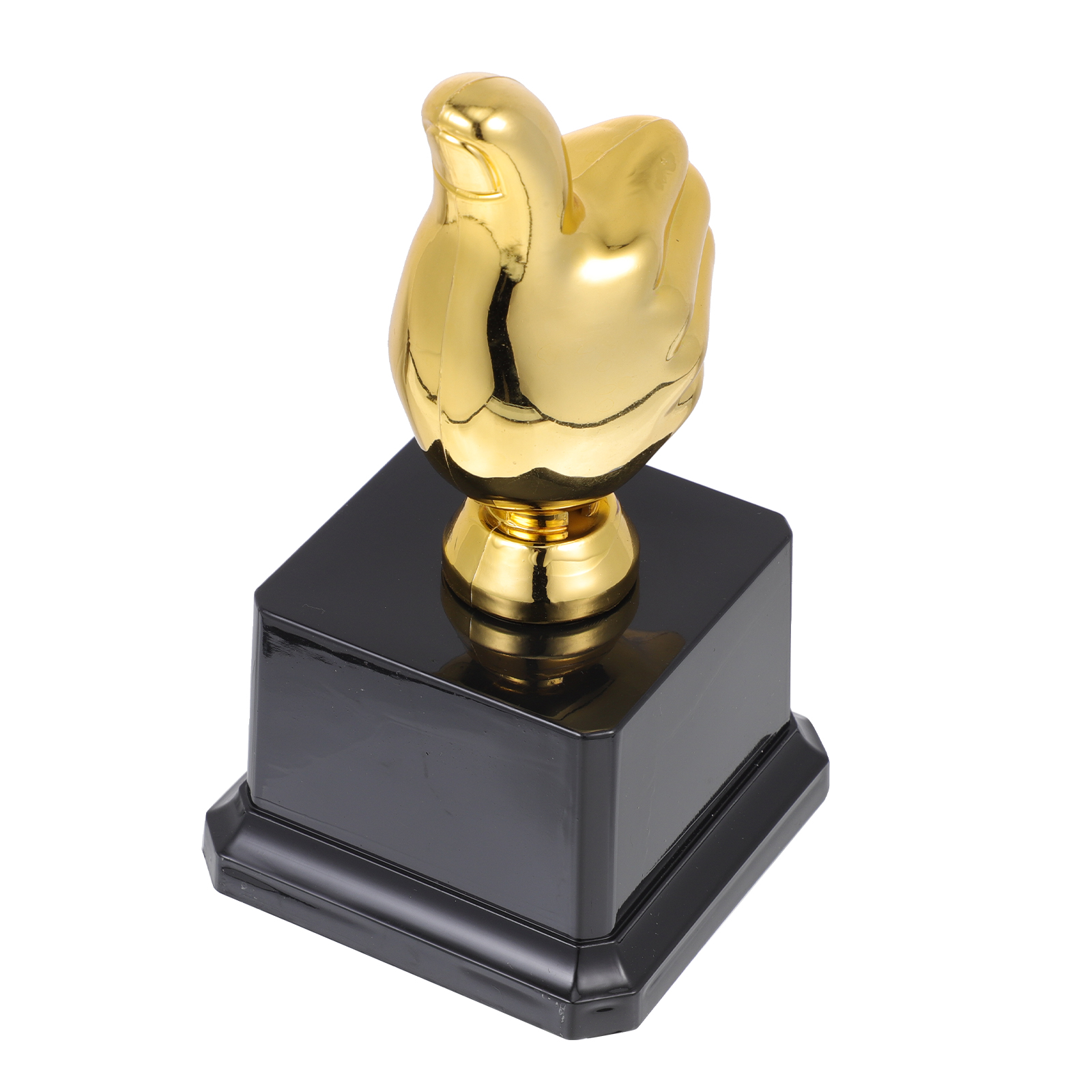 NIYANGLE trophy award Thumb Trophy Plastic Trophy Black Base for Trophy ...