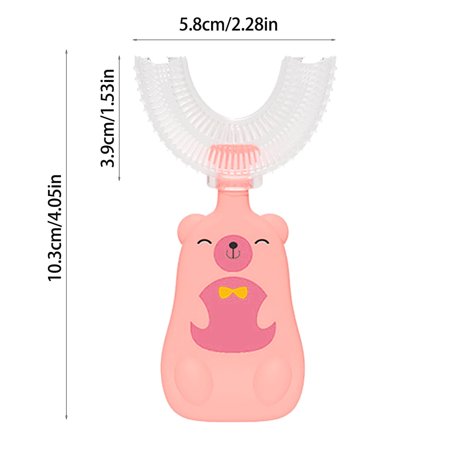 Children's U-shape Toothbrush For 360° Thorough Cleansing Massage ...
