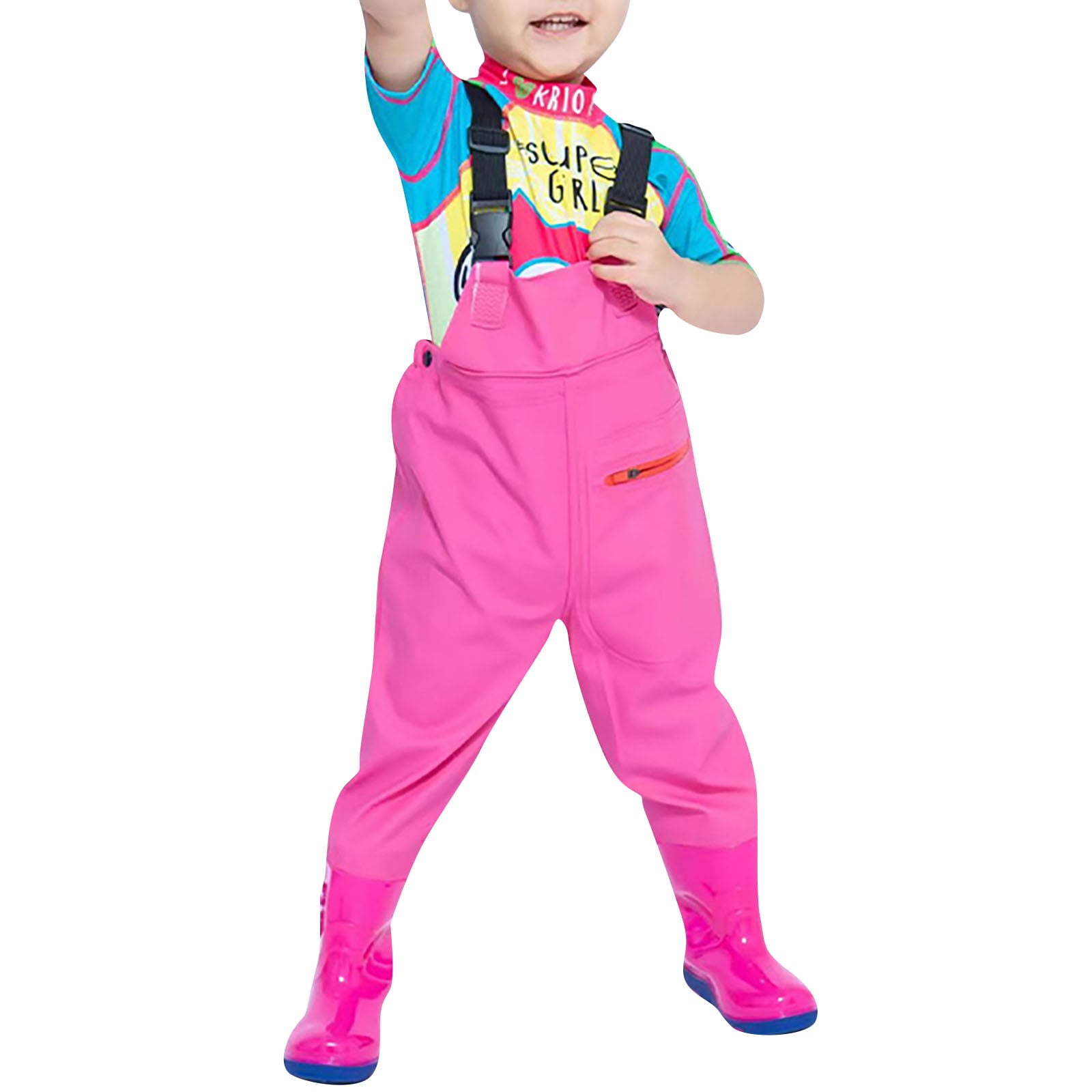 Children's Water Play Overalls Beach & Sand Waders, Pvc & Fiber ...