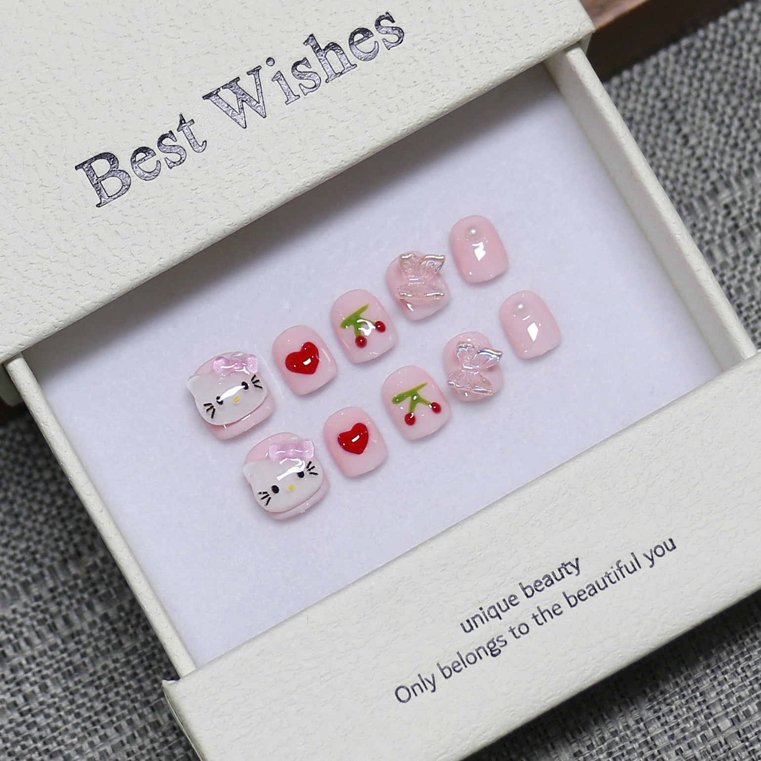 [Children's Wear Nail] New Pure Handmade Nail Patch Finished Wholesale ...
