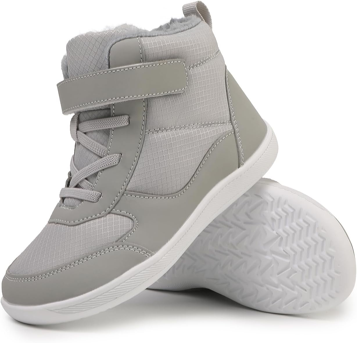 Children’s Winter Boots with Wide Toe Box Waterproof Zero Drop Sole ...