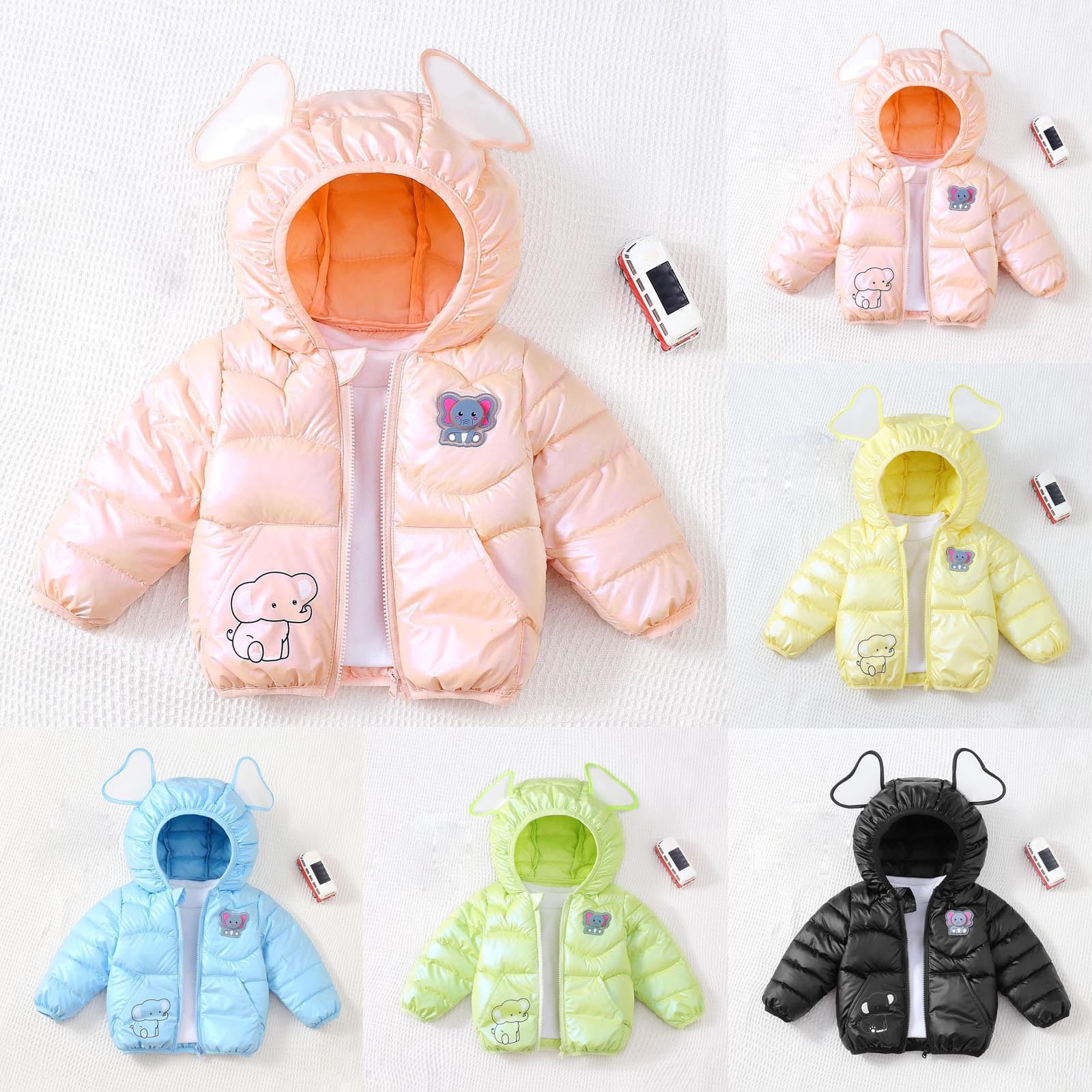 Children's Winter Coats for Boys Girls Unisex Toddler 1-6Years ...