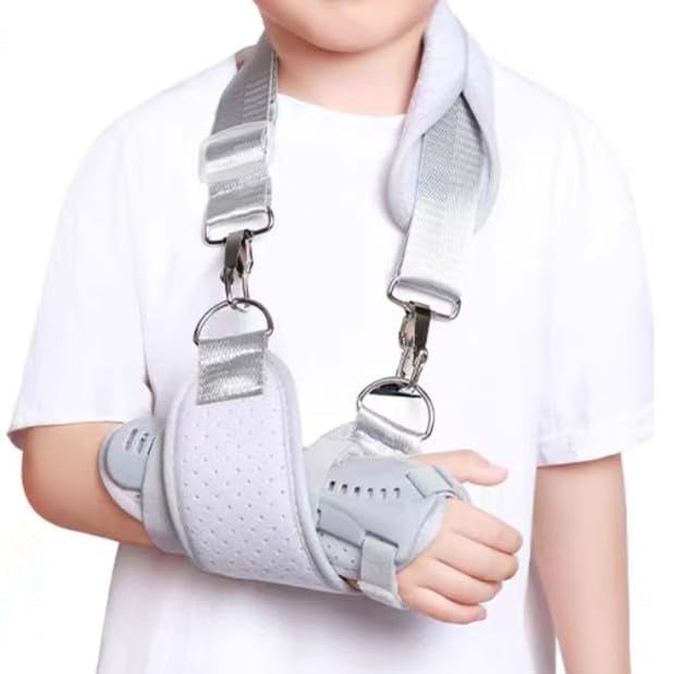 Children's Wrist Brace (with arm sling) Teenage Hand Immobilizer ...