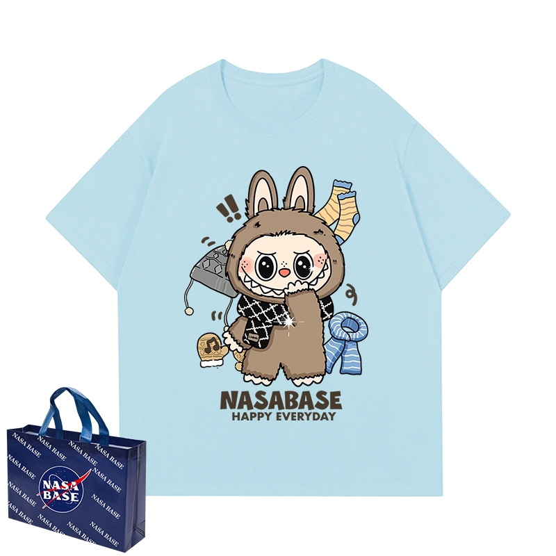 Children's boys and girls Number Print Graphic Tees Short Sleeve ...