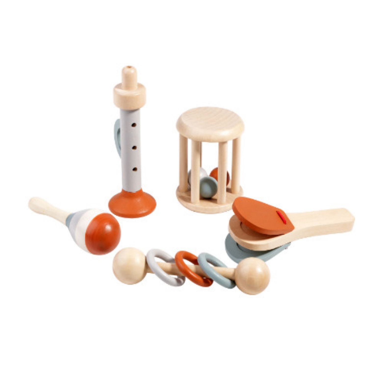 Children's cage bells, baby clutching bells, rattles, musical ...