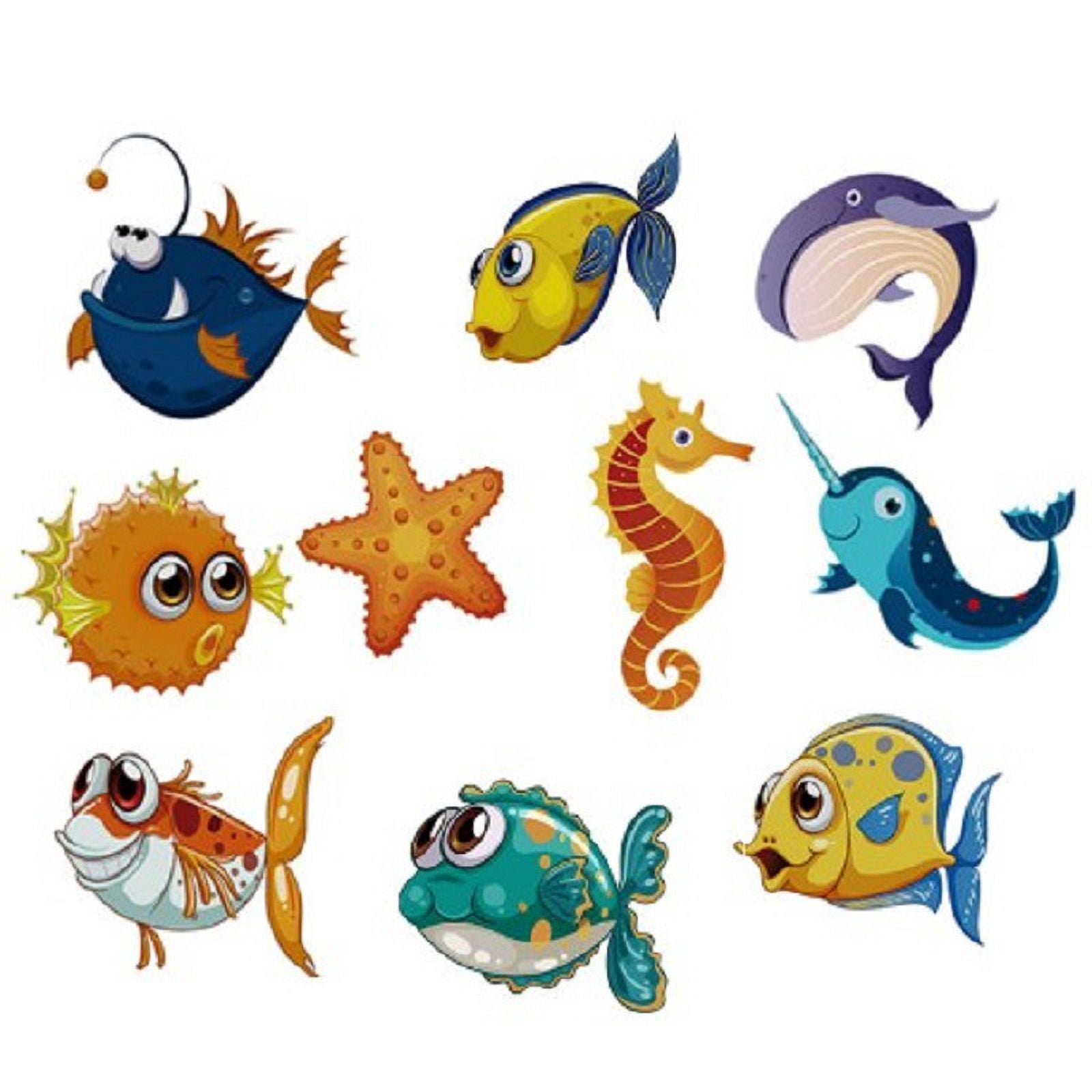 Children's cartoon bathtub stickers PVC anti-slip floor stickers ...