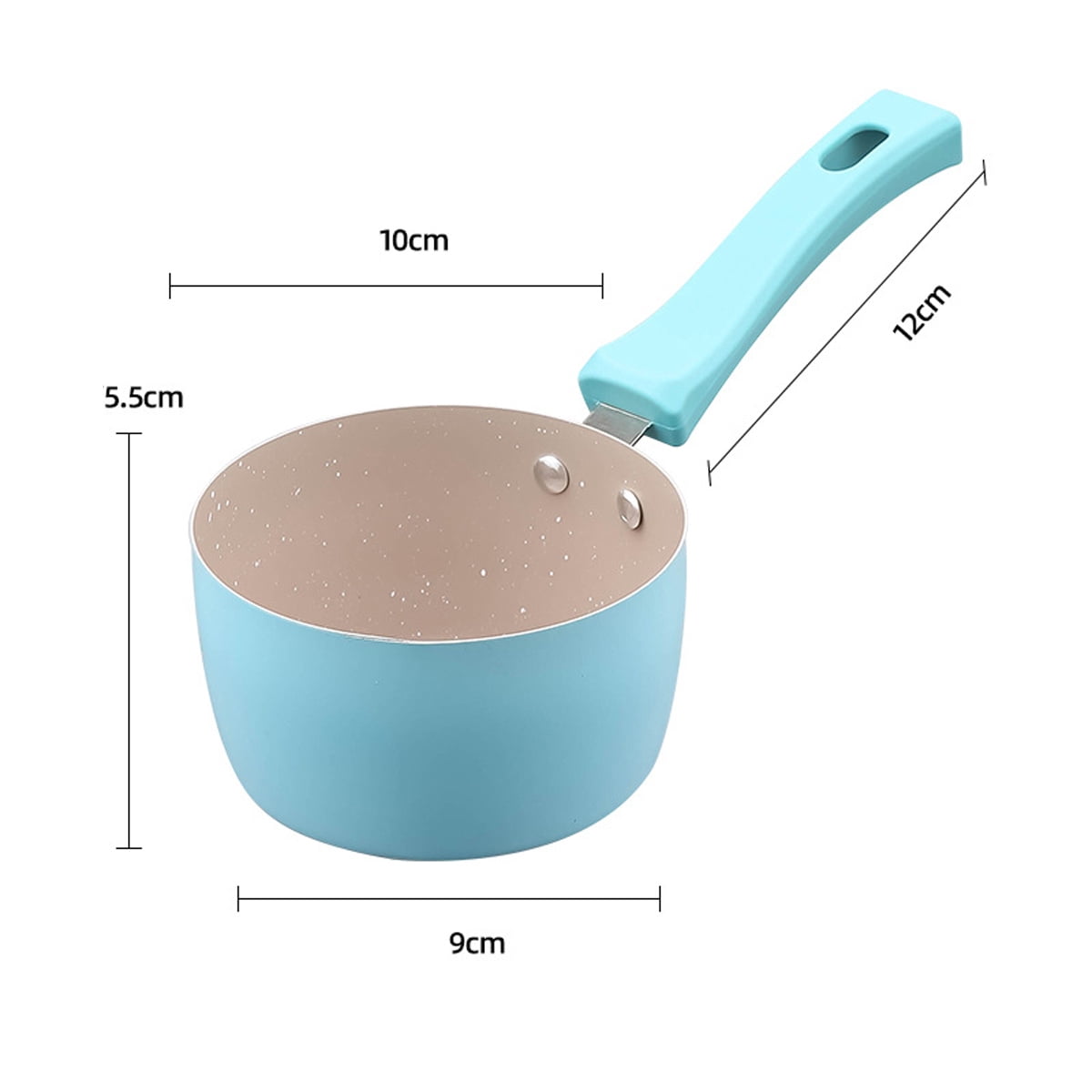Children's mini kitchen real cooking frying pan can cook small iron pan ...
