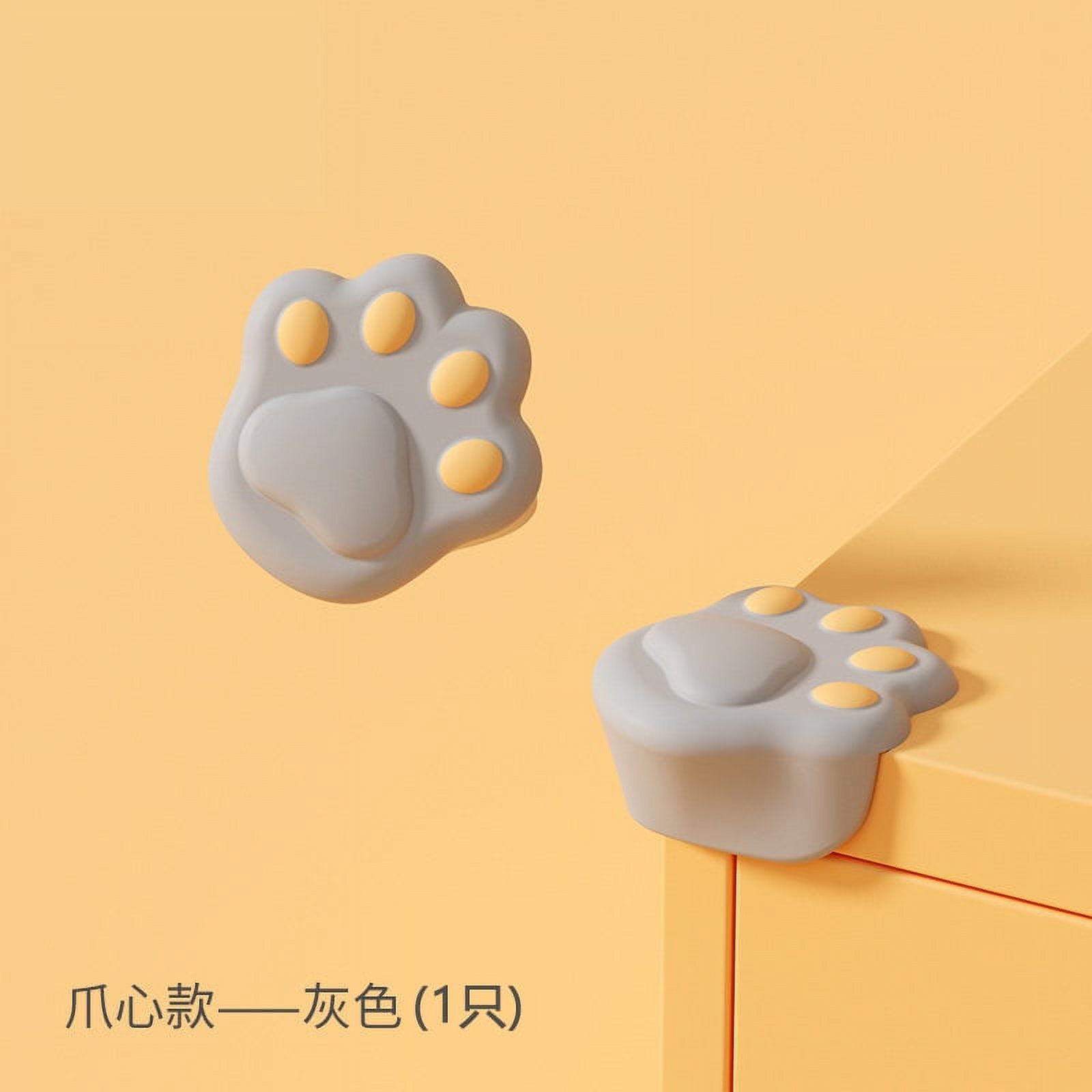 Children's silicone corner guards, 5 pcs, the shape of a cat's paw ...
