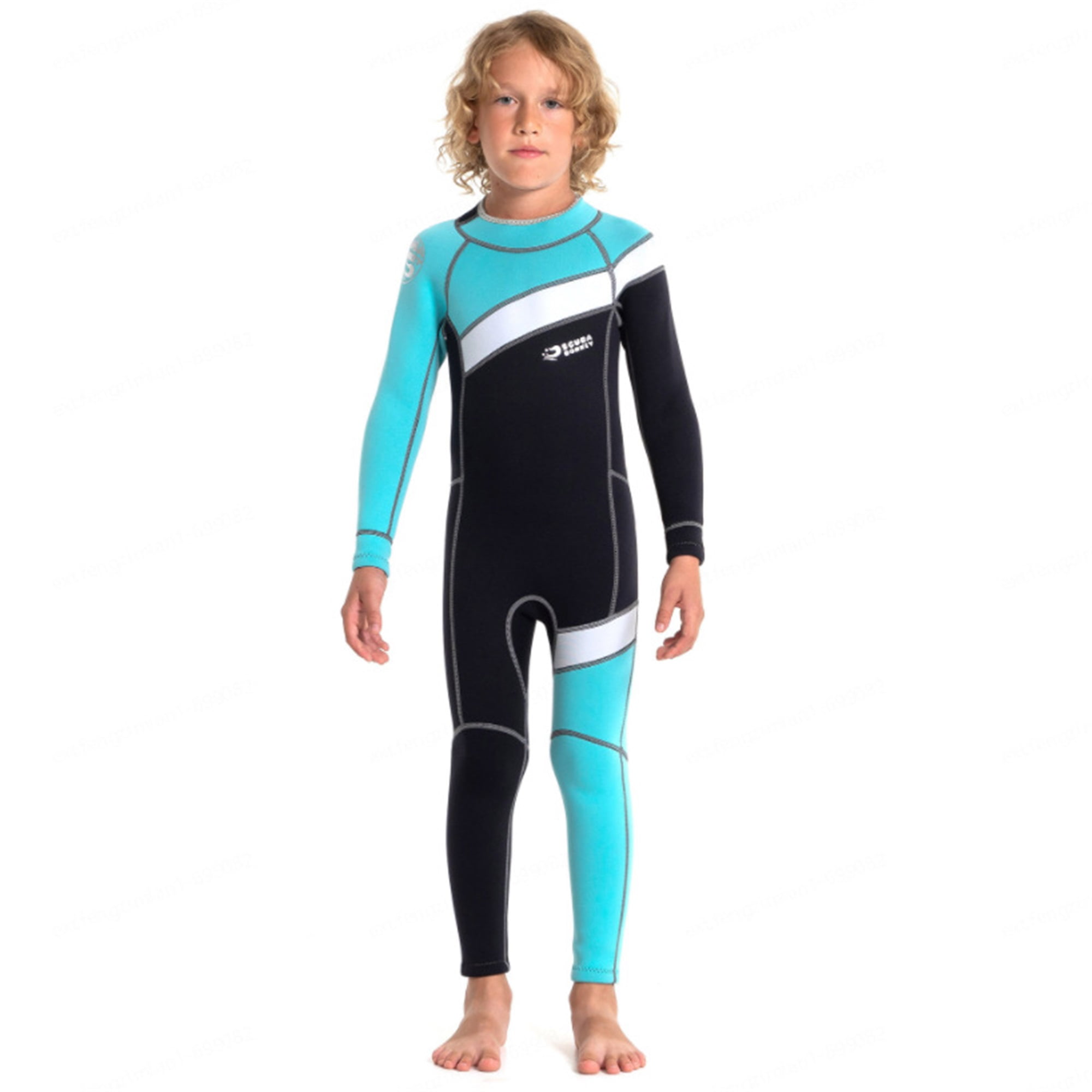 Children's thickened one-piece diving suits, keep warm and comfortable ...