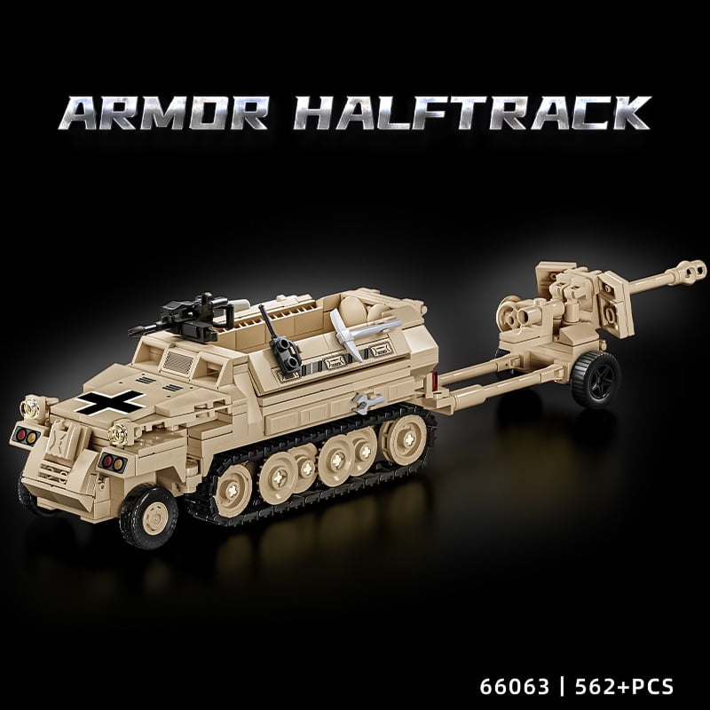 Children's toy tank transport vehicle half track armored vehicle boys ...