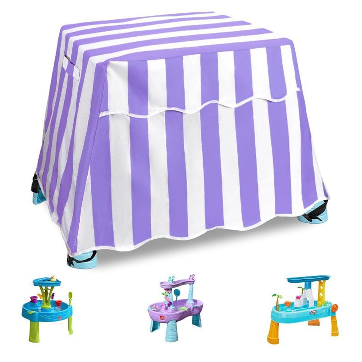 Children's water table cover is suitable , outdoor rain shower table ...