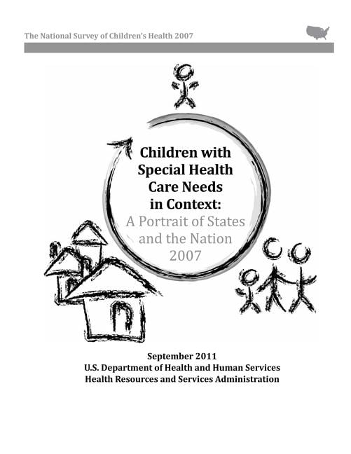 Children with Special Health Care Needs in Context: A Portrait of ...