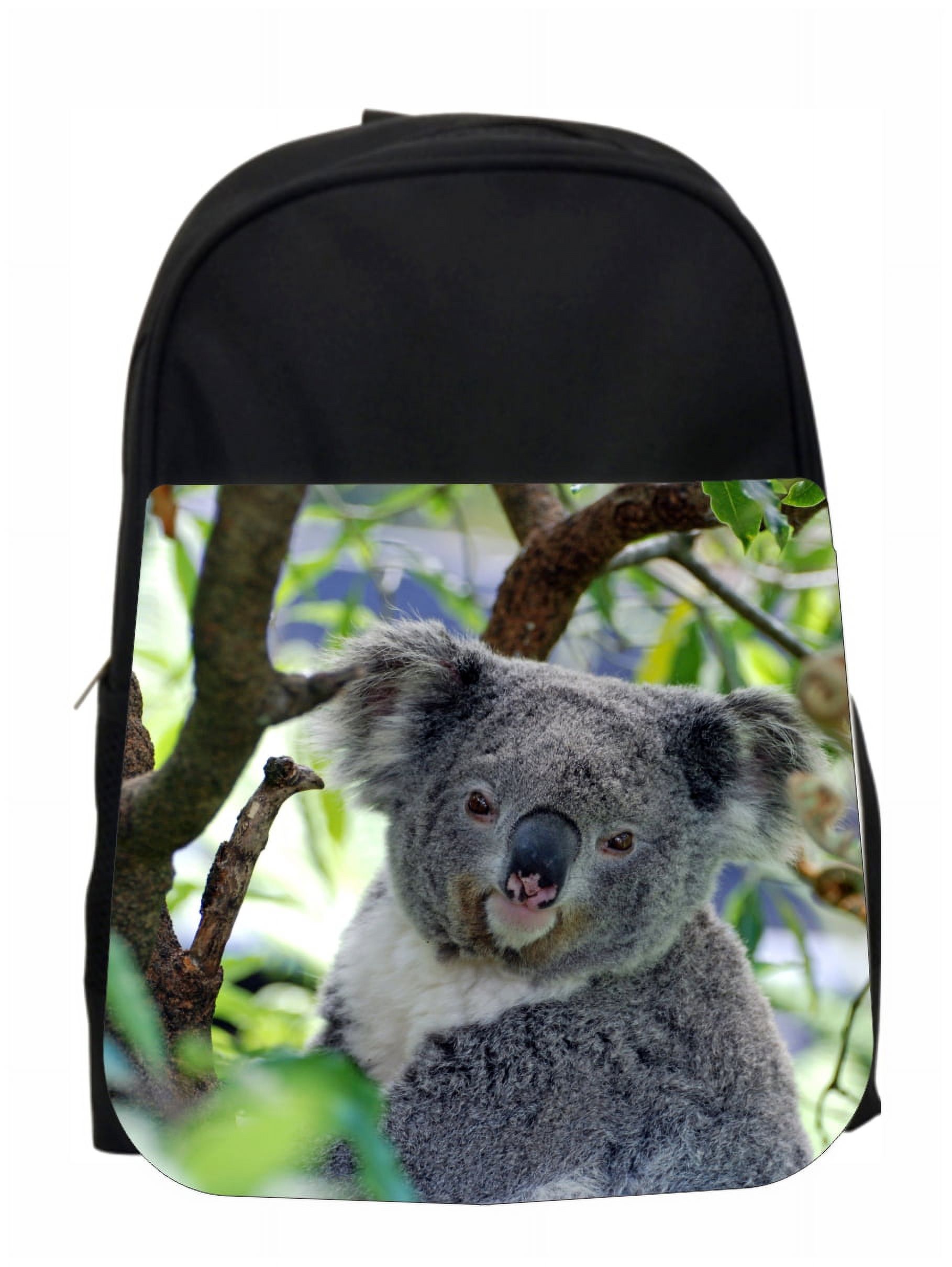Childrens Backpacks Animal Koala Bear in Tree Kids Pre-School Backpack ...