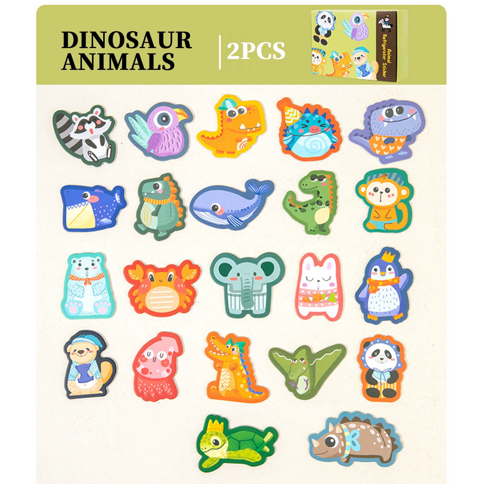 A Childrens Early Education Puzzle Magnetic Refrigerator Sticker ...