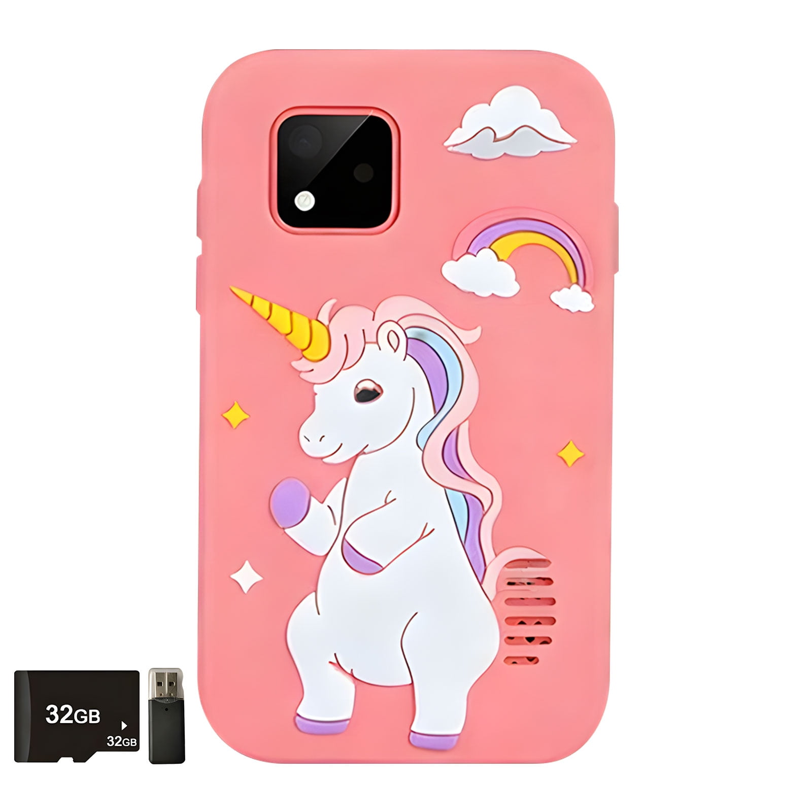 Childrens Educational Phone with Interactive Games 48MP Camera Stickers ...