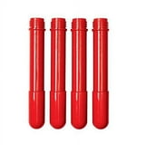 Extra Table Legs 4 Pack - Candy Apple Red 18" Legs - Walmart.com