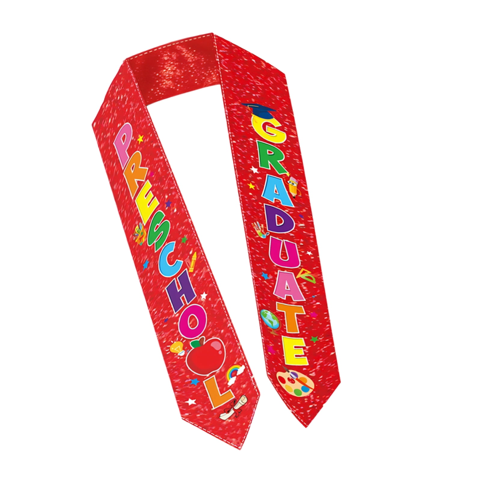 Childrens Graduation Shoulder Sash For Preschool Ceremony Soft ...