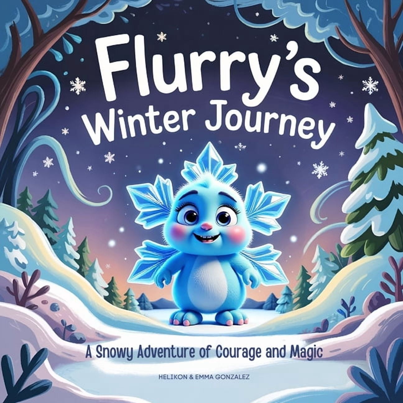 Childrens Illustrated Books Flurry's Winter Journey: A Snowy Adventure ...