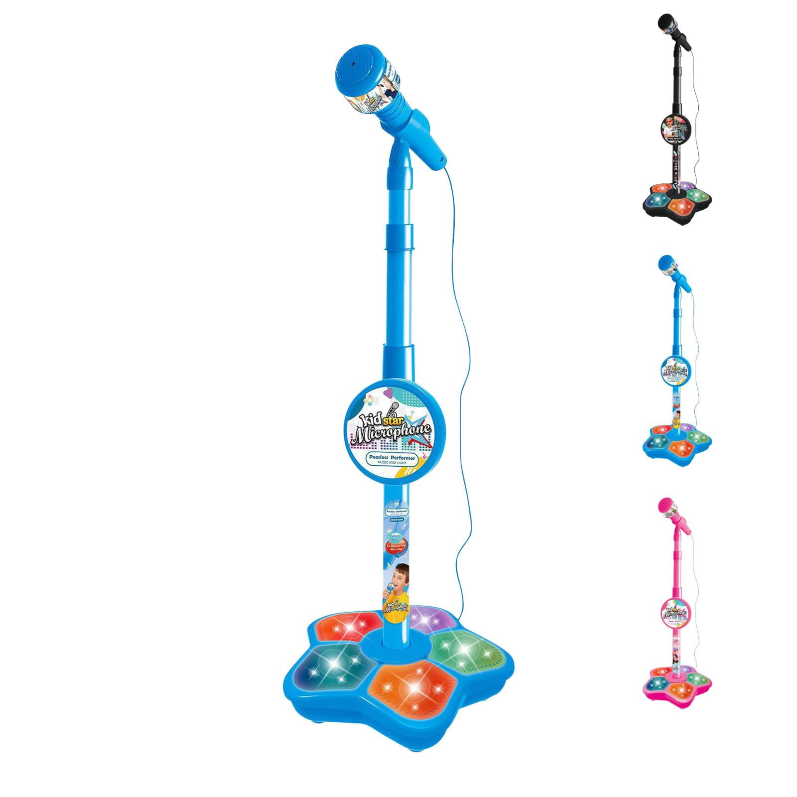 Childrens Microphone with Stand, Simulation Standing Karaoke Microphone ...