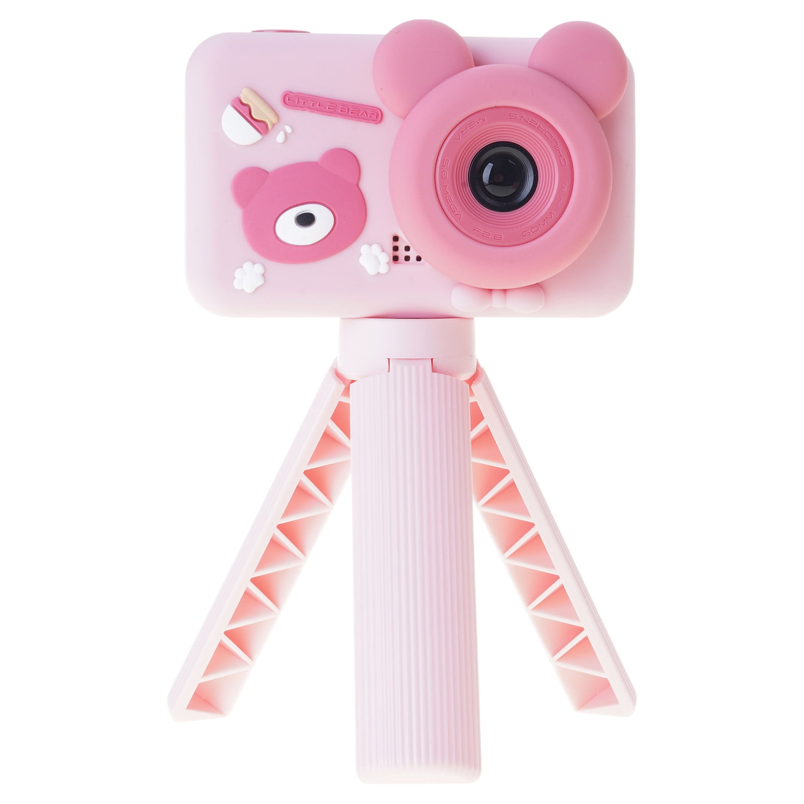 Childrens Toy Camera Bear Theme Detachable Stand Double High Defination ...