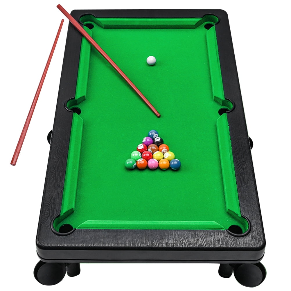 VORCOOL 1Set Compact Tabletop Pool Table Plastic Material Assorted for ...
