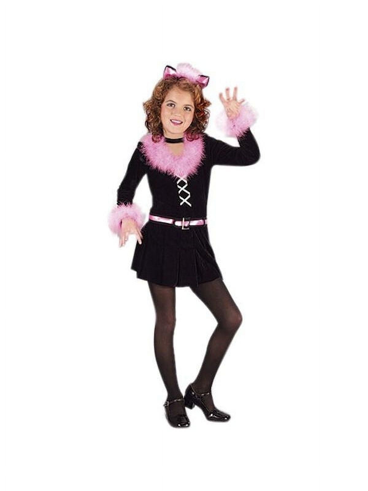 Childs Black Pretty Kitty Costume - Walmart.com