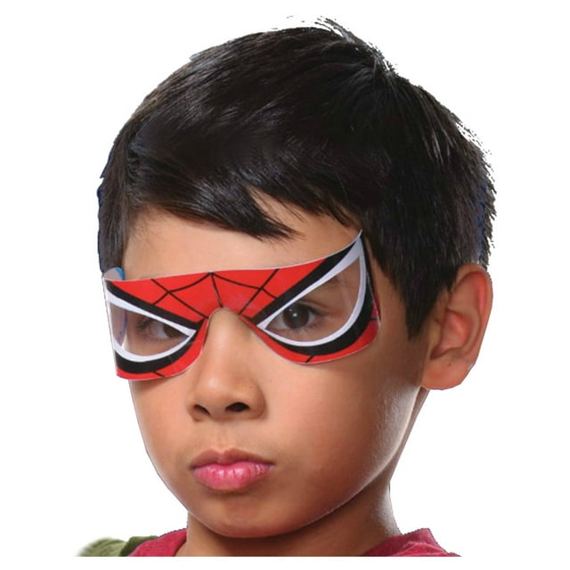 Childs Boys Girls Spider-Man Marvel Eye-Mask Costume Accessory ...