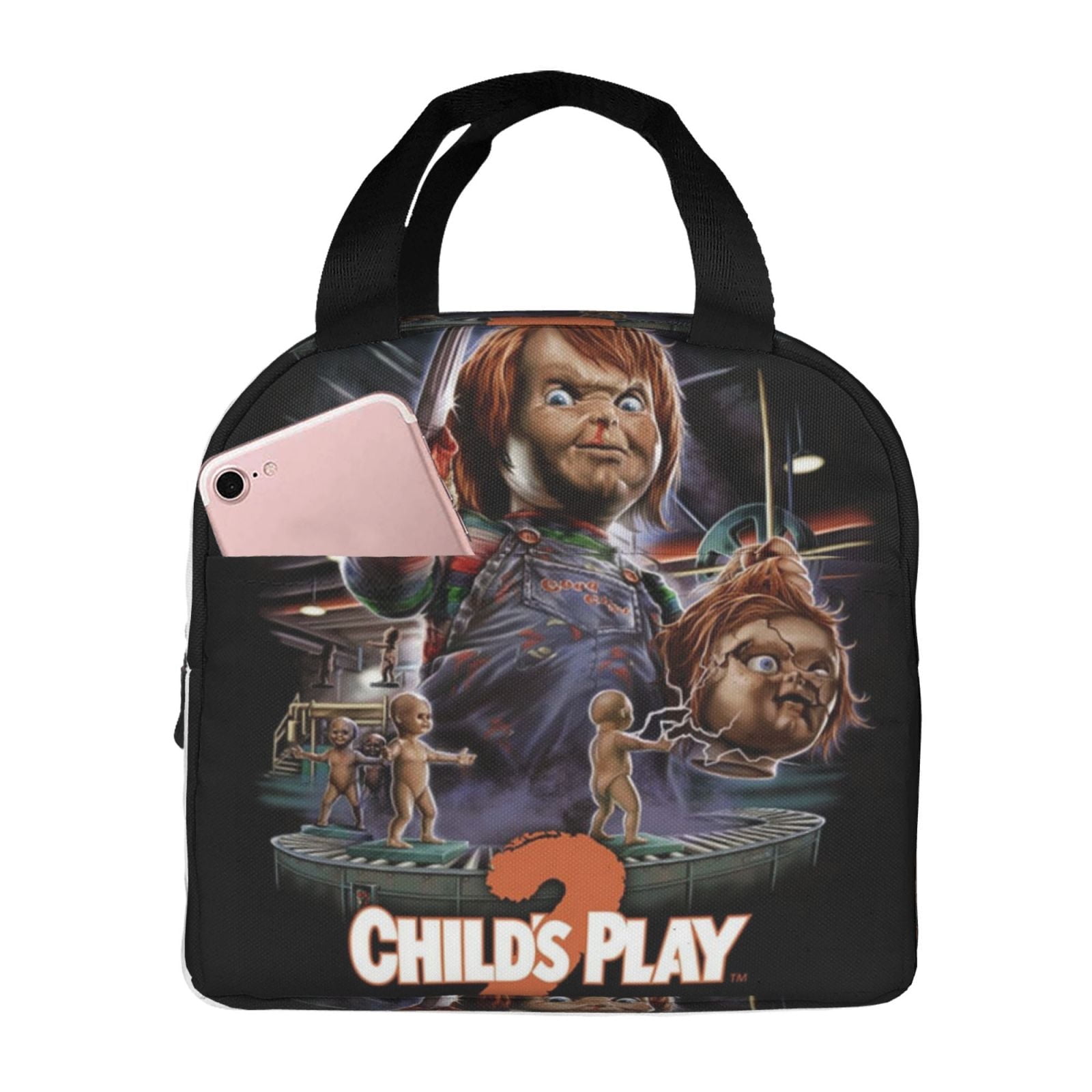Childs Play 2 Chucky Portable Lunch Bag For Adult And Kids Reusable ...