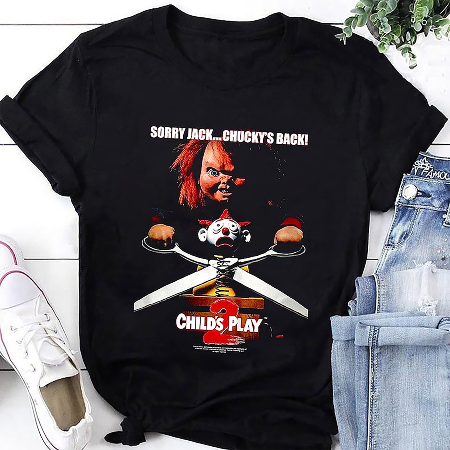 Childs Play 2 Chucky's Back T-Shirt, Chucky Shirt Fan Gifts, Chucky ...