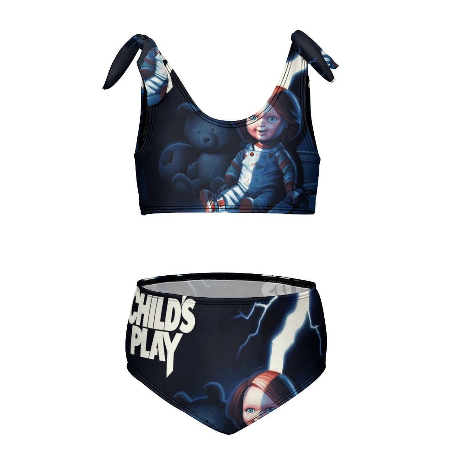 Childs Play Chucky Horror Kid's Swimwear Two Piece Swimsuit Summer ...