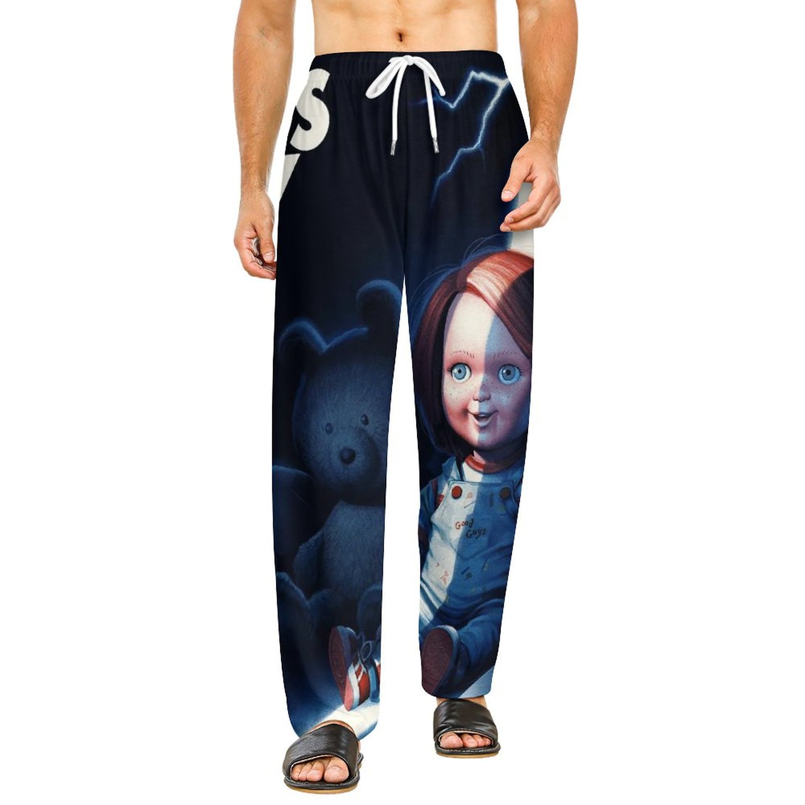 Childs Play Chucky Horror Unisex Pajama Pants Bottoms Daily Cozy Soft ...