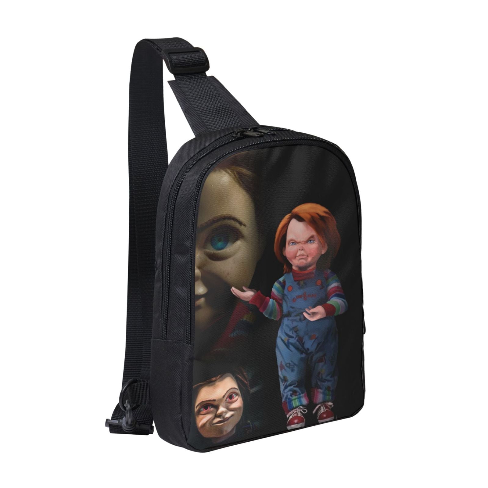 Chucky Scary Chest Bags For Women Men Teen Sling Bag Crossbody Backpack ...
