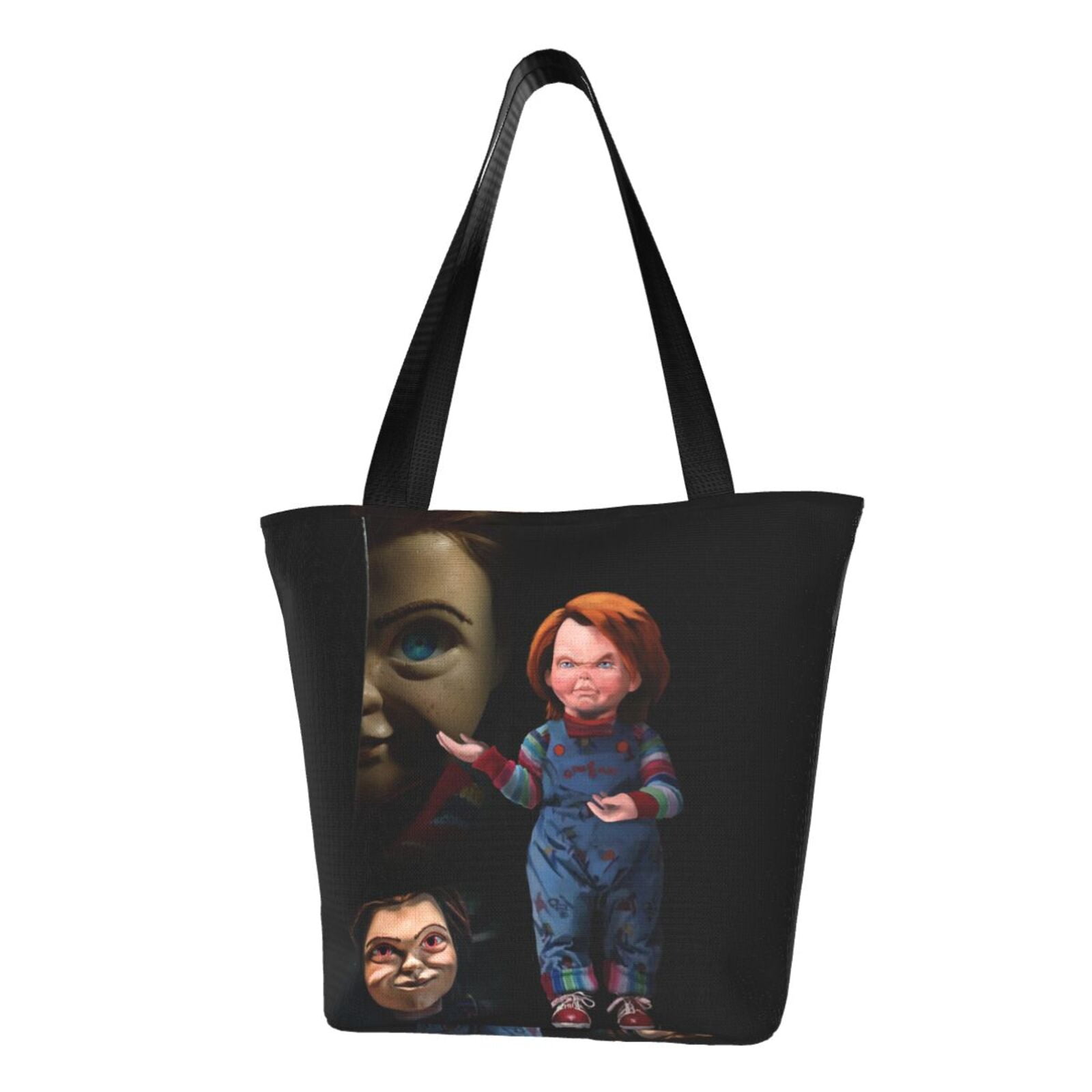 Childs Play Chucky Scary Women's Tote Bag Large Capacity Shoulder ...