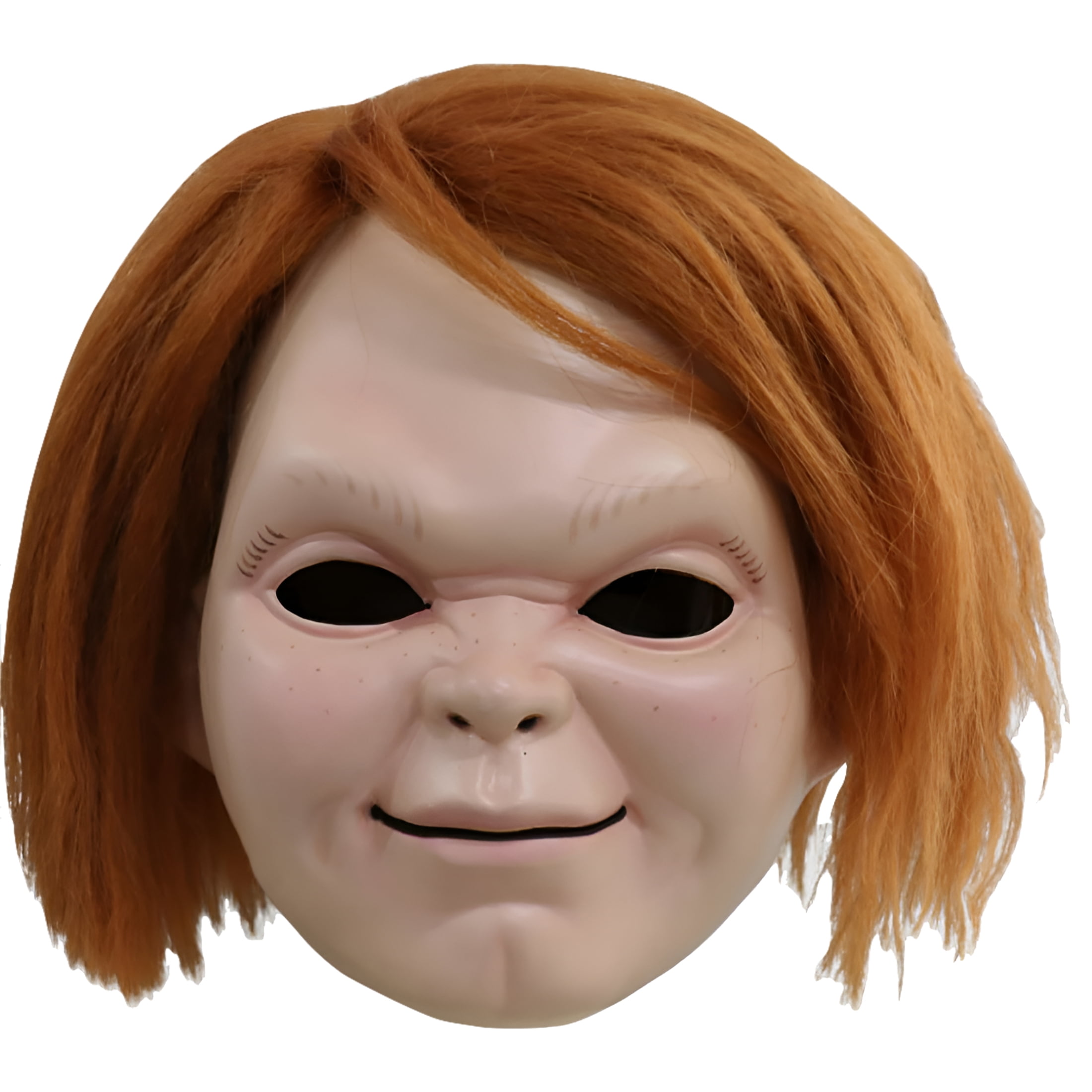 Childs Play Curse of Chucky Chucky Plastic Adult Costume Mask with Hair ...