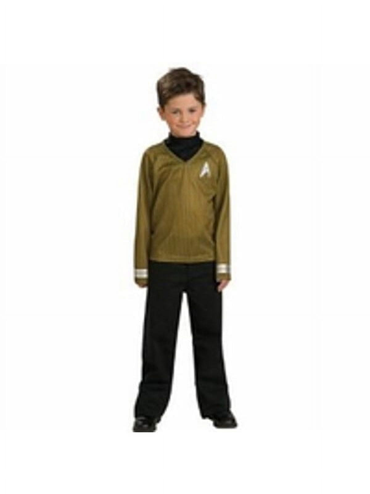Childs Star Trek Gold Shirt Costume - Walmart.com