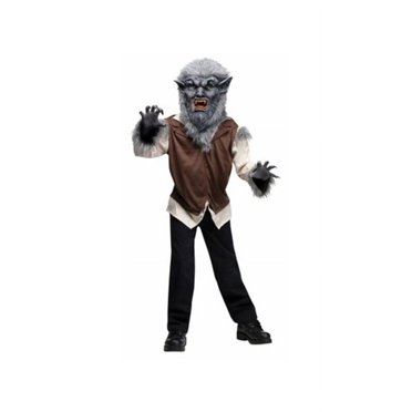 Fun World Werewolf Boys' Halloween Dress Up / Role Play Costume, L ...