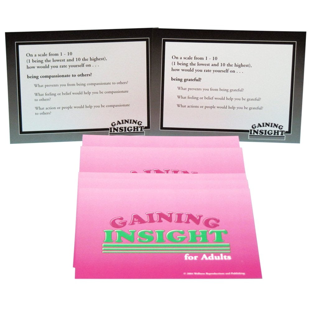 Childswork / Childsplay Gaining Insight for Adults Cards - Walmart.com