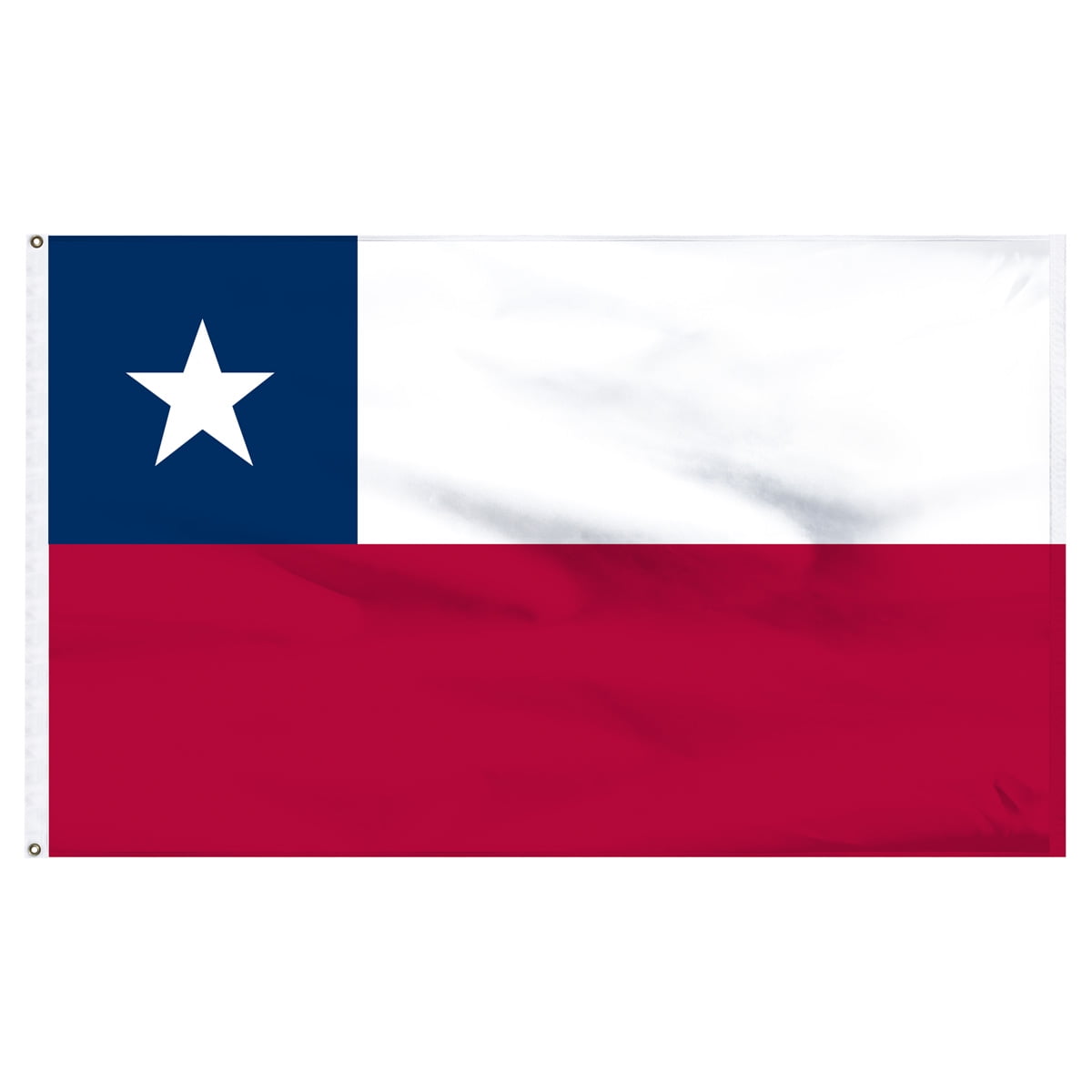 Chile 3x5ft Nylon Flag with Indoor Pole Hem and Fringe - Walmart.com