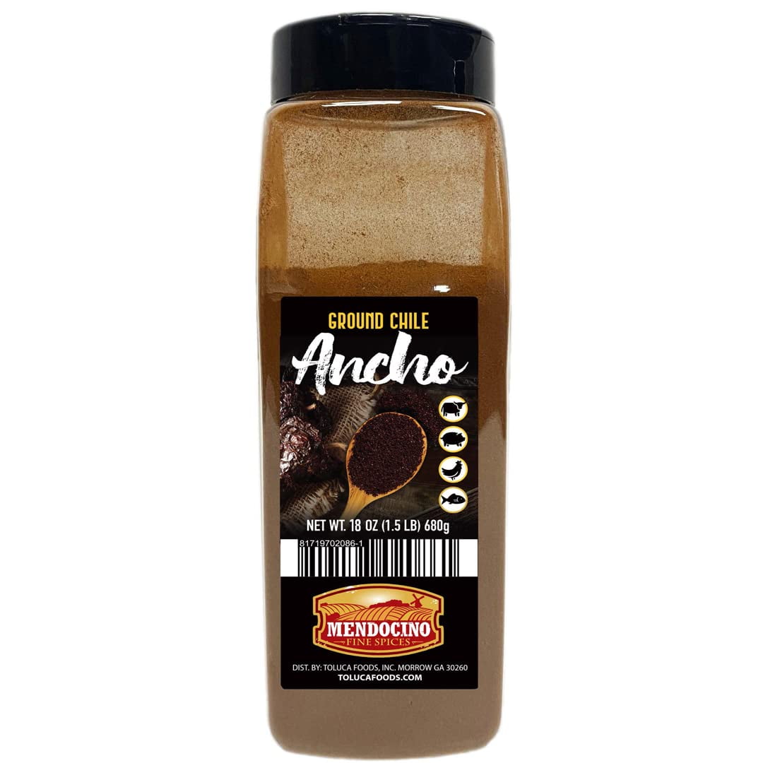 Chile Ancho Ground 18 oz Jar - Walmart.com