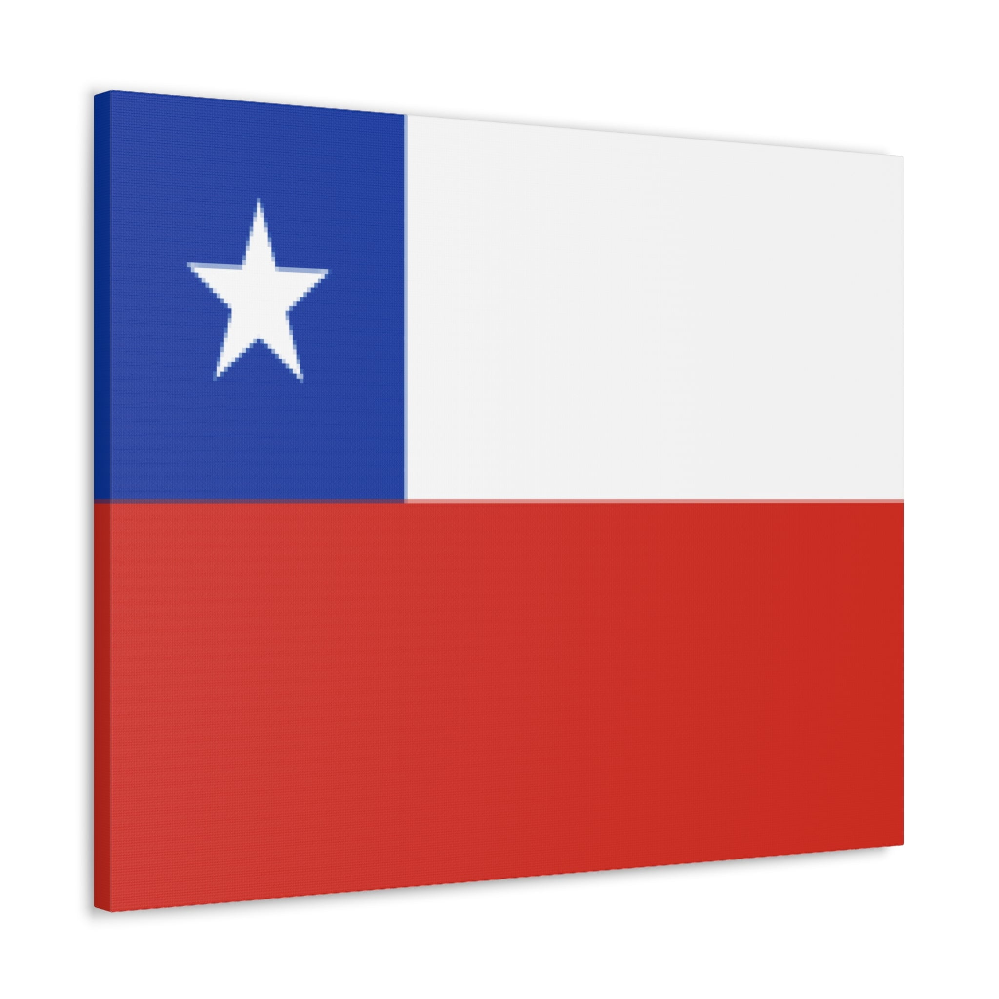 Chile Country Flag Canvas Vibrant Wall Art Unframed Home Decor ...
