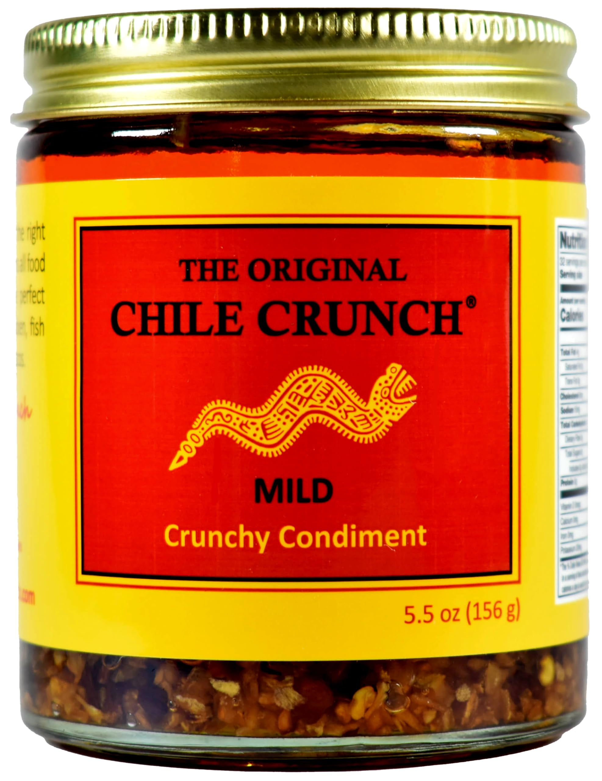 Chile Crunch-A Crunchy All Natural Spicy Condiment Mild Flavor 1 Jars ...