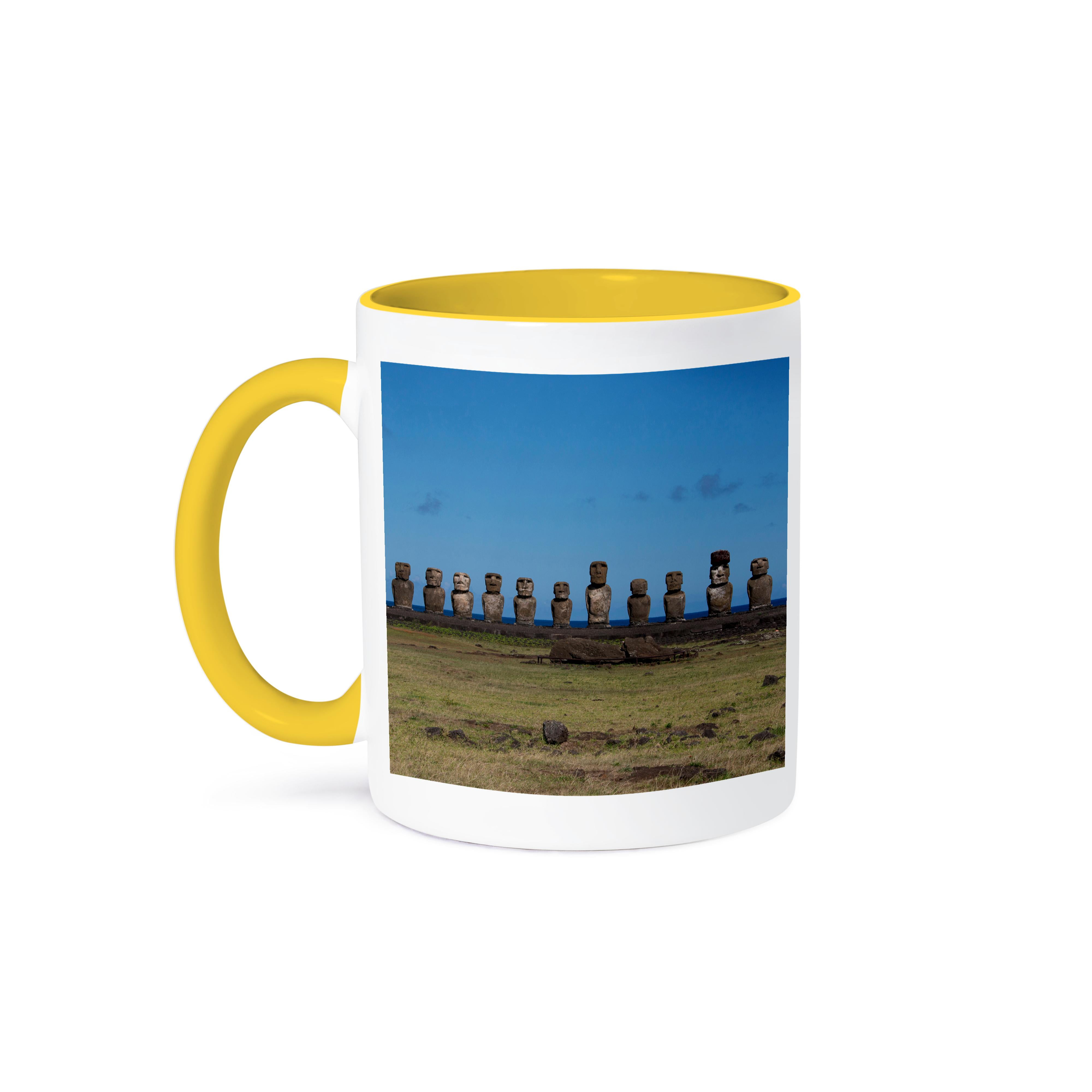 3drose, Chile, Easter Island, Hanga Nui. Rapa Nui Np, Tonariki, Moai ...