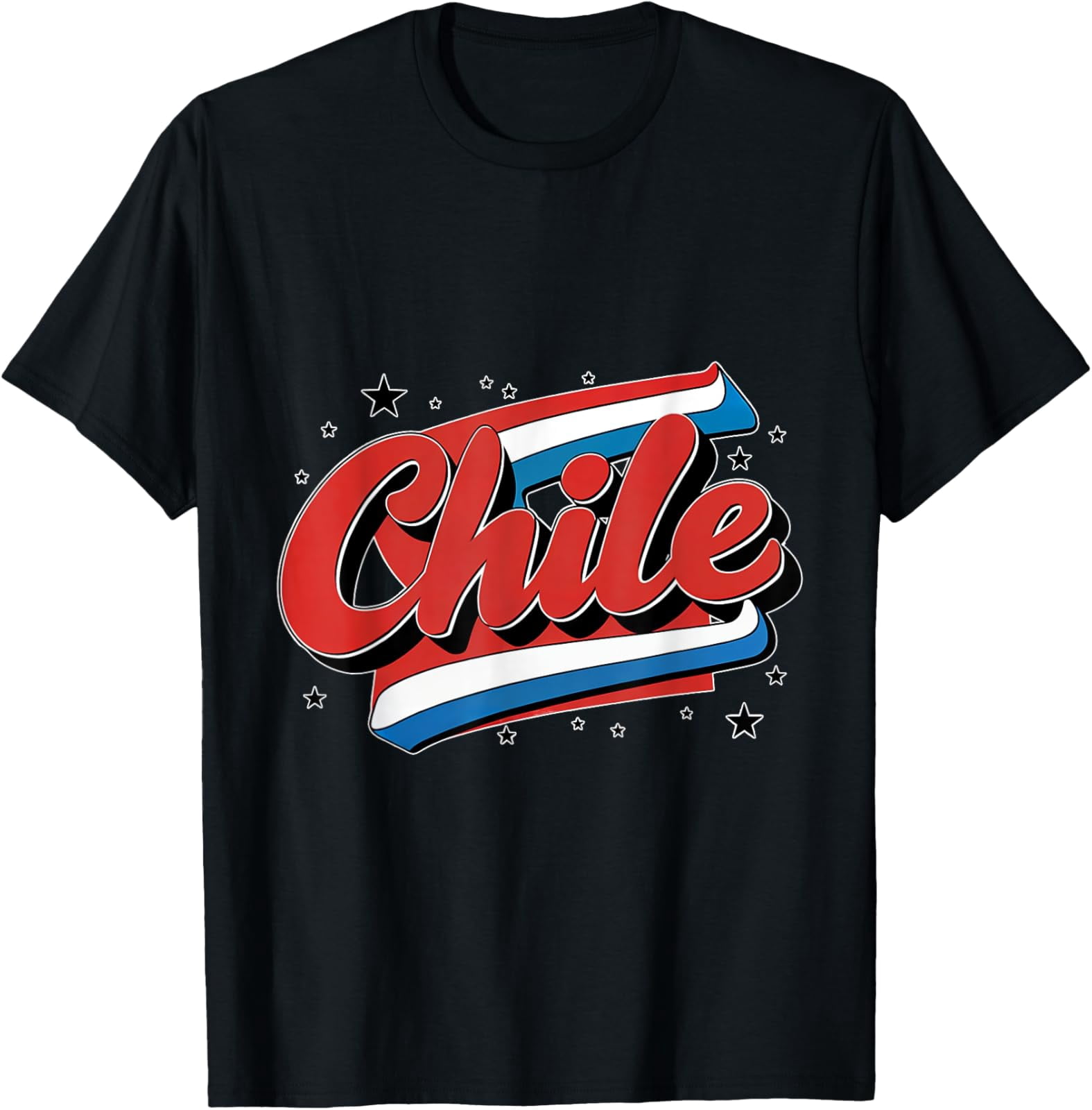 Chile Hispanic Heritage Month Flag Bold Statement T-Shirt All Size S ...