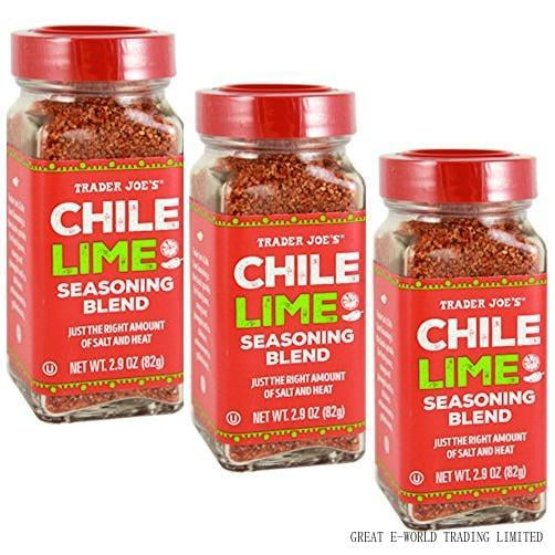 Trader Joe's Chile Lime Seasoning Blend, Spicy Zesty Flavor, 2.9 oz ...