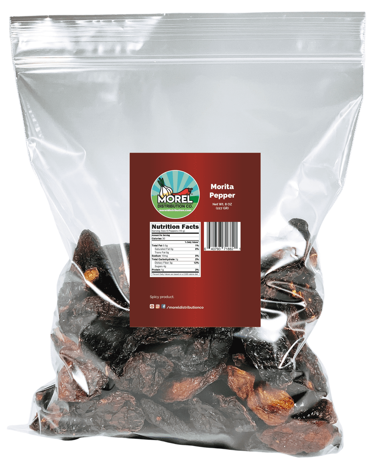 Chile Morita Peppers 8 oz - Walmart.com